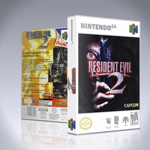 Nintendo 64 Case - NO GAME - Resident Evil 2 | eBay