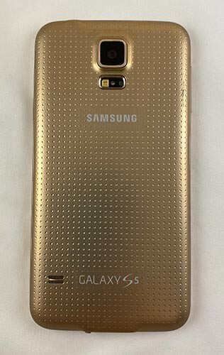 Samsung SM-G900V Galaxy S5 Verizon/Unlocked Phone GOOD (Gold ...