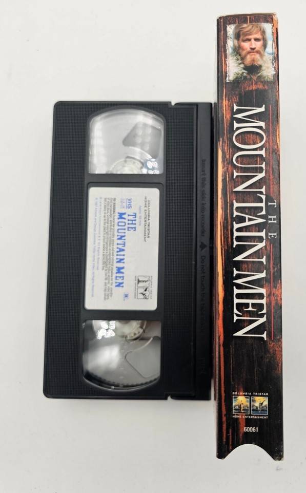 The Mountain Men VHS VCR Video Tape Movie Charlton Heston, Brian Keith ...