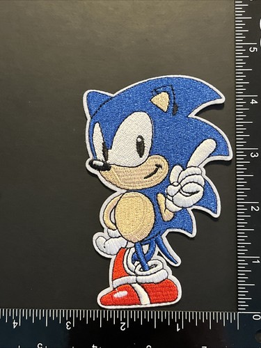 Sega Sonic The Hedgehog Brand New Iron On Patch | eBay