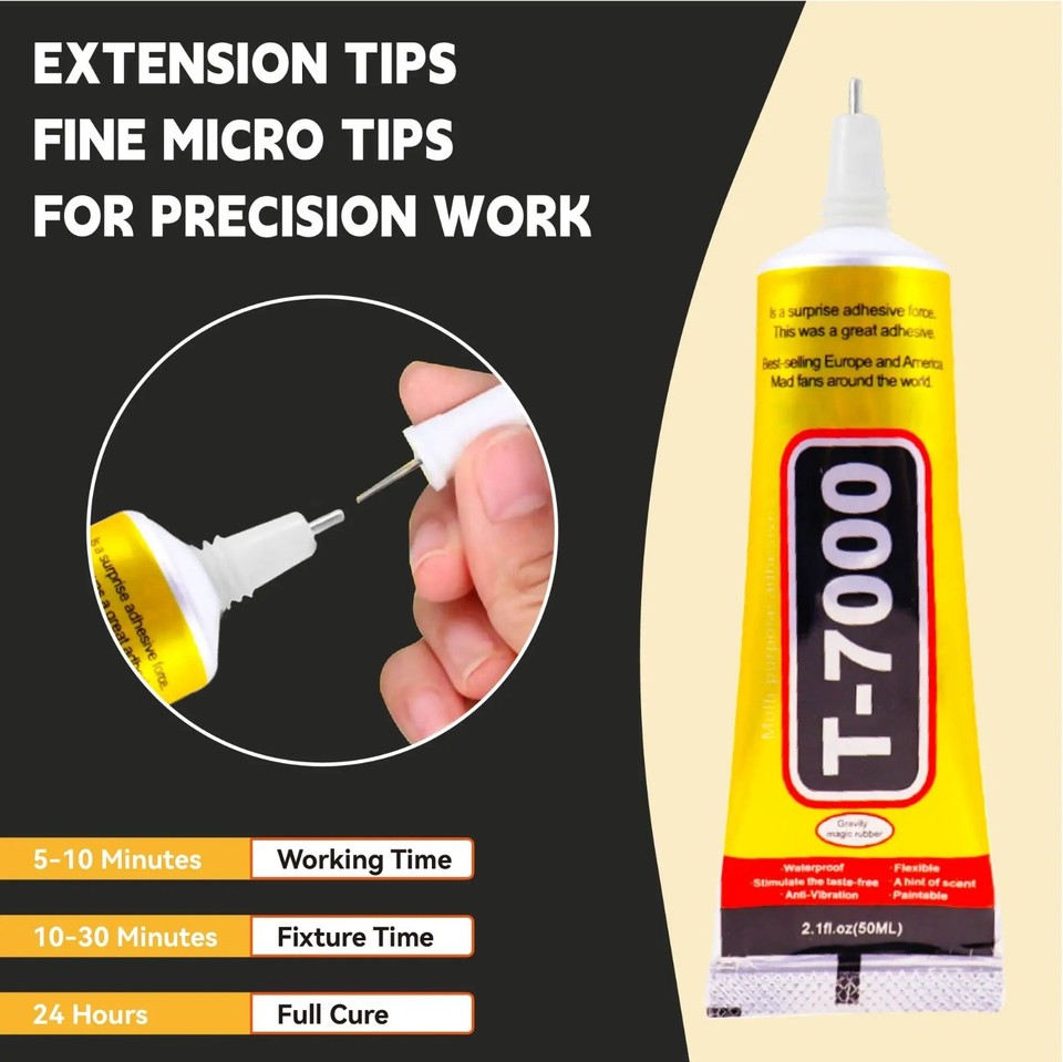 Strong Bond B7000 Adhesive 15ml for Mobile Phones, Crafts, and More ...
