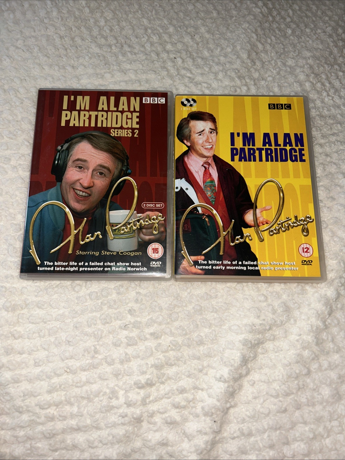 I'm Alan Partridge Series 1 & 2 DVD 4-Disc BBC Comedy TV Show Set Steve ...