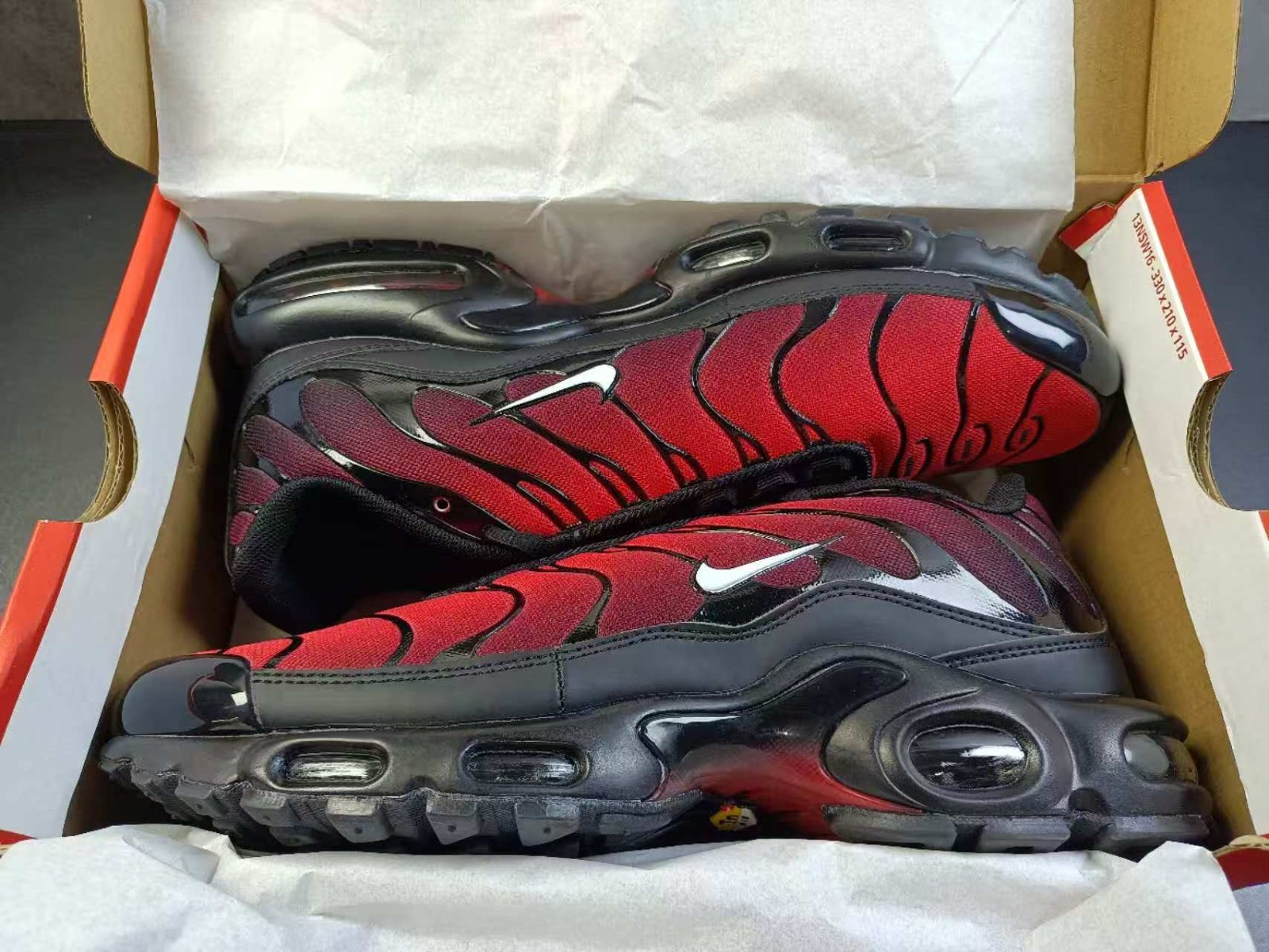 Nike Air Max Plus TN 'Deadpool' Men Sneakers "Red" | eBay