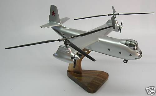 Ka-22 Vintokryl Kamov Helicopter Desktop Wood Model Big New | eBay