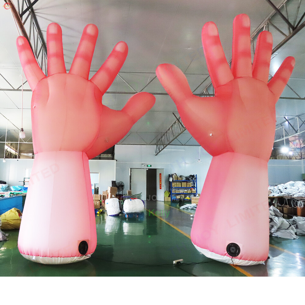 10ft Oxford Giant Inflatable Hand Model with Air Blower For Outdoor ...