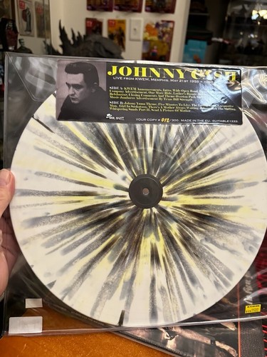 Johnny Cash Live KWEM LP Demos Splatter EX1955 | eBay