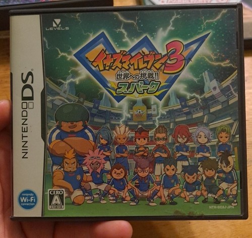 Inazuma Eleven 3: Sekai e no Chousen!! Nintendo DS Japan Import Game ...