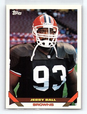 1993 Topps Jerry Ball Cleveland Browns #434 | eBay