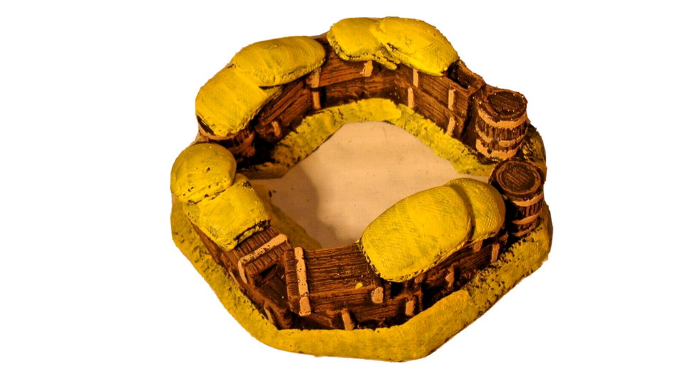 sandbags Boxes Resin 1.32 Painted Rourke' drift Redoubt T5 Zulu War ...