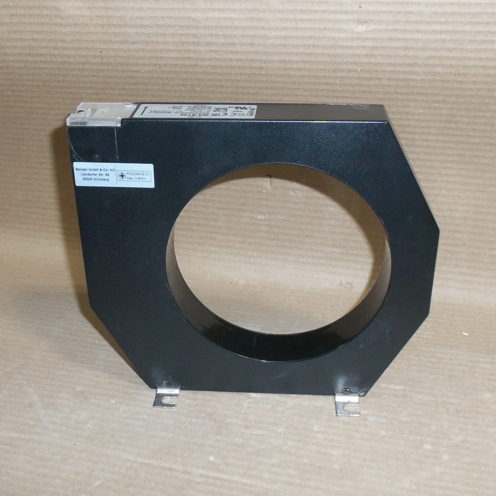 BENDER W4-S140 MEASURING CURRENT TRANSFORMER AC 720V 3KV 10A | eBay