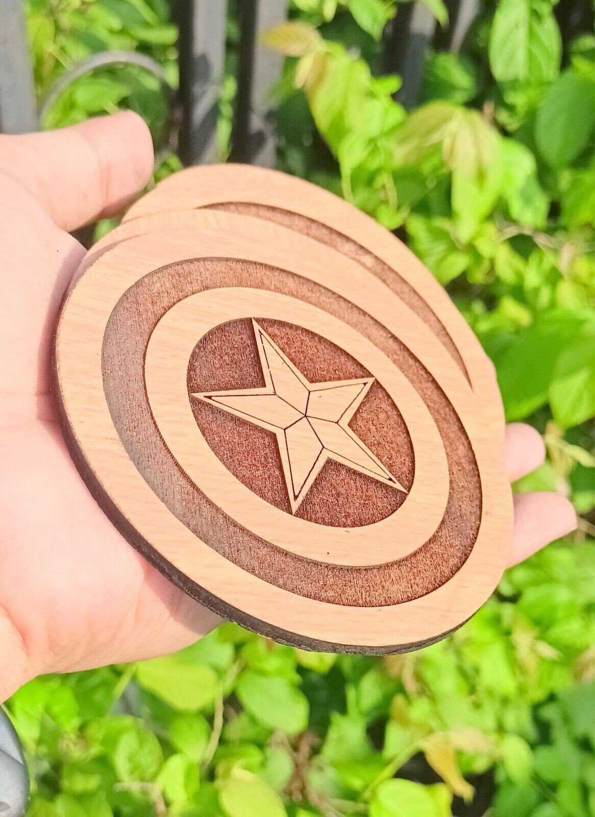 100 Pcs Lot Captain America Shield Coasters Marvel MCU Collectibles ...