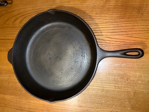 vintage Lodge #12 cast iron skillet 3 notch SK D made in U.S.A. | eBay