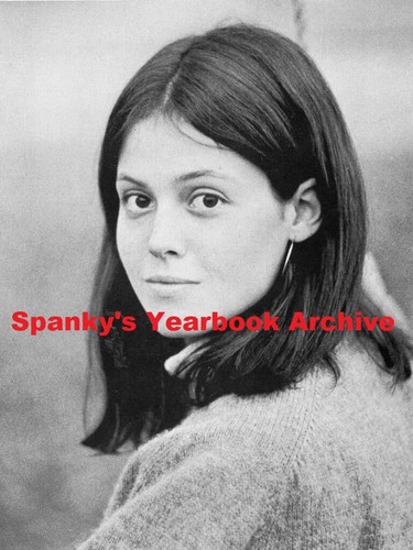 1960s High School Yearbook with SIGOURNEY WEAVER ~ Alien Ripley ~ "Sci ...