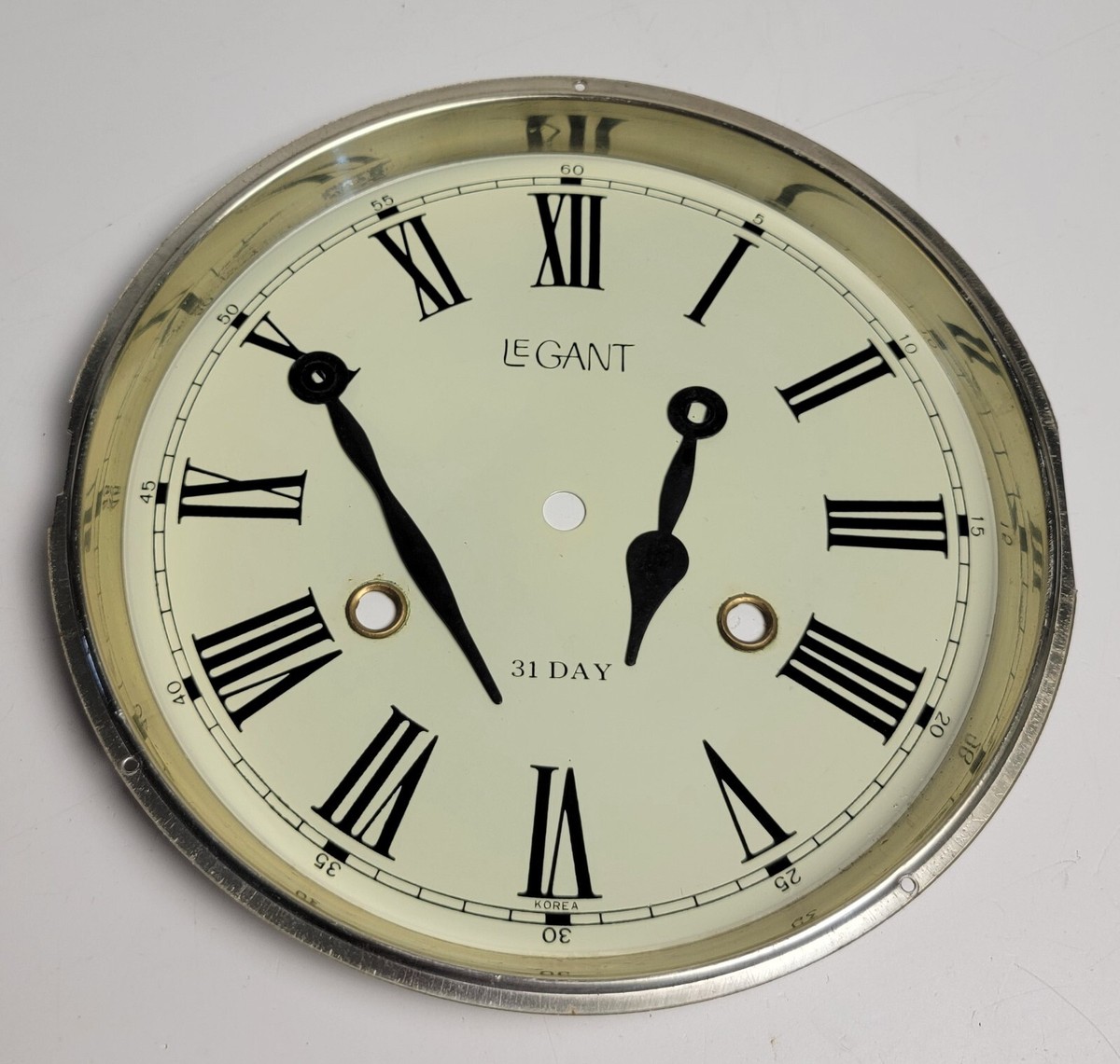 Antique Clock Face Without Hands 19th Century French Tower Clock Face