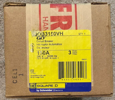 Circuit Breakers - 3 Pole 150 Amp