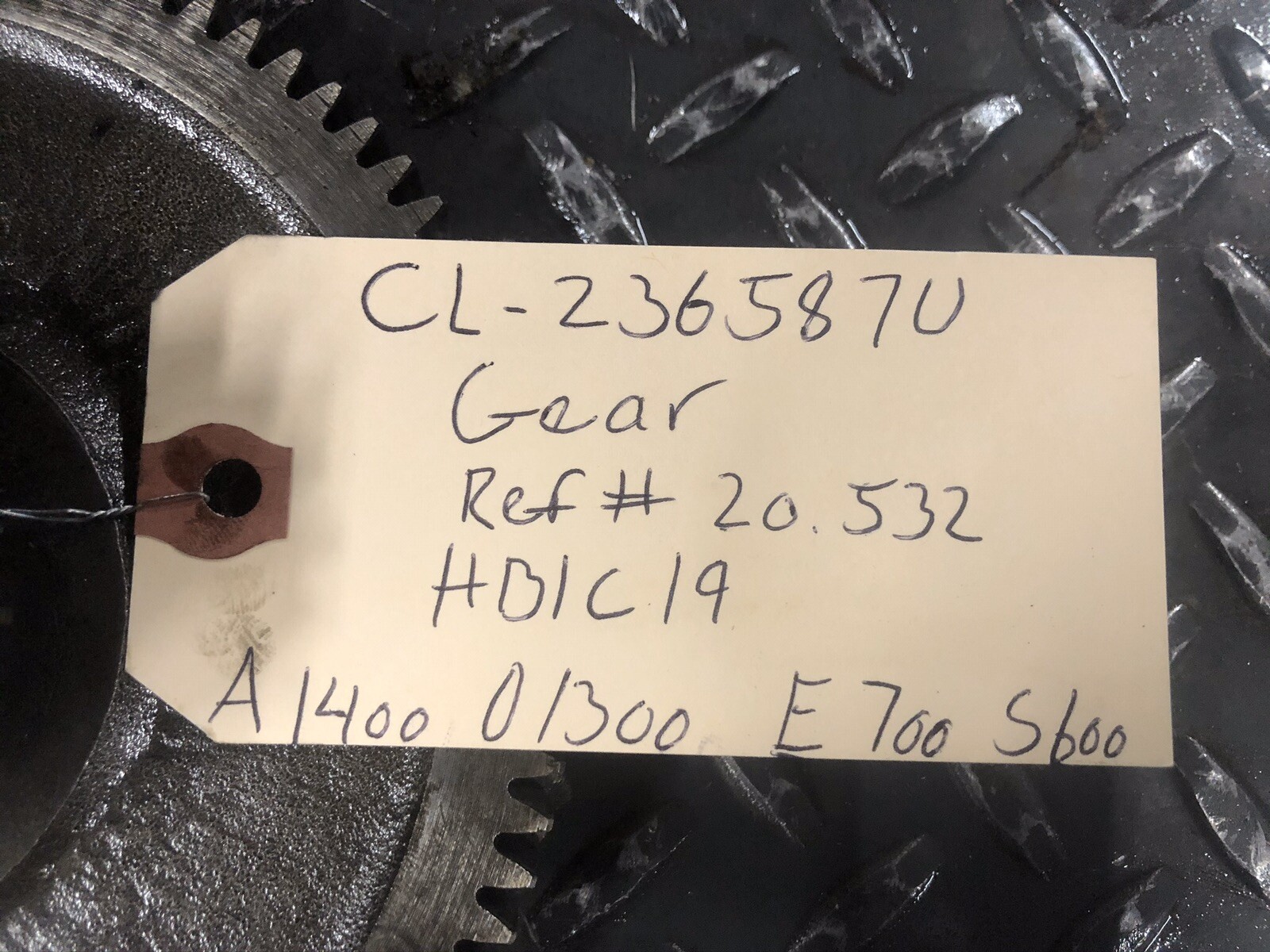 CL-236587 Gear Clark TW25B TW125 Forklift Parts Used Ref# 20.532 | eBay