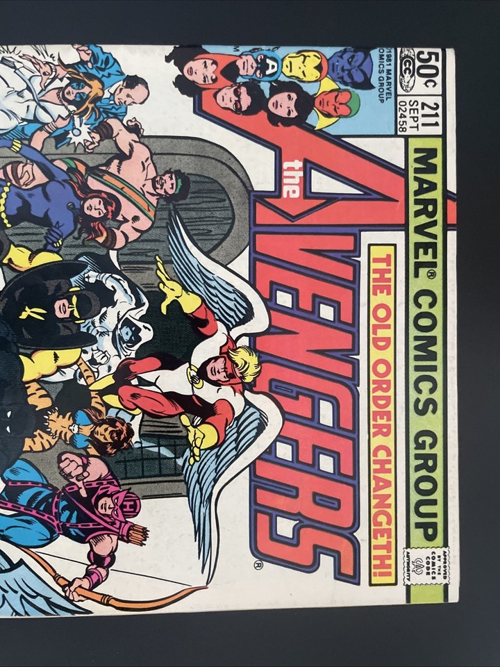 Avengers #211 (Marvel) Tigra Joins The Avengers Wonder Man Leaves ...