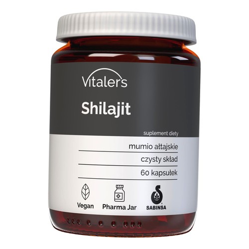 Vitaler's Shilajit (Mumie de l'Altaï) 400 mg Extrait Acides Humiques 60 ...
