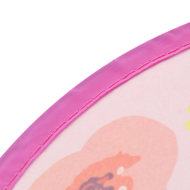 1 Pc Foldable Small Round Hand Fans Cooling Portable Cute Color Random ...