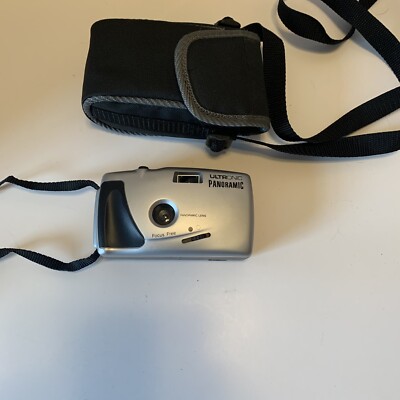 Vintage Ultronic Panoramic Camera 35mm Film Point & Shoot Silver ...