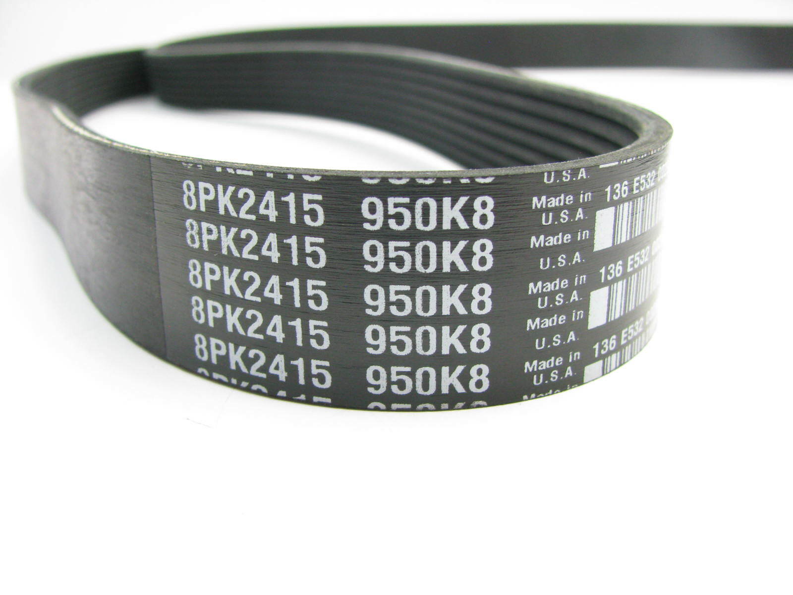 Cadna 950K8 Serpentine Belt - 1.10" X 95.75" - 8 Ribs | eBay