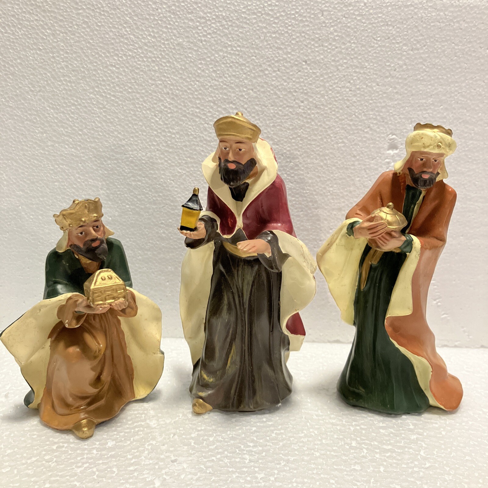 Three Kings Resin Nativity Figures set of 3 | eBay