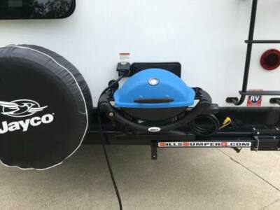 Bill's BumperQ Weber Q 1000 Q1200 RV camper BBQ grill bumper mount | eBay