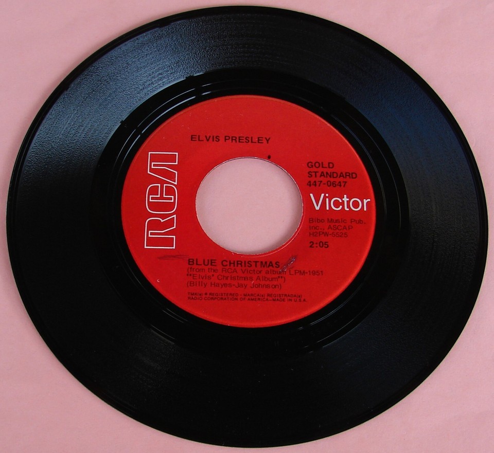 Elvis Presley Santa Claus Is Back In Town / Blue Christmas ( FREE ...