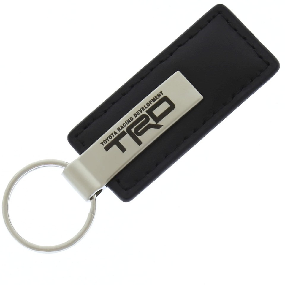 Toyota TRD Leather Keychain (Black) | eBay