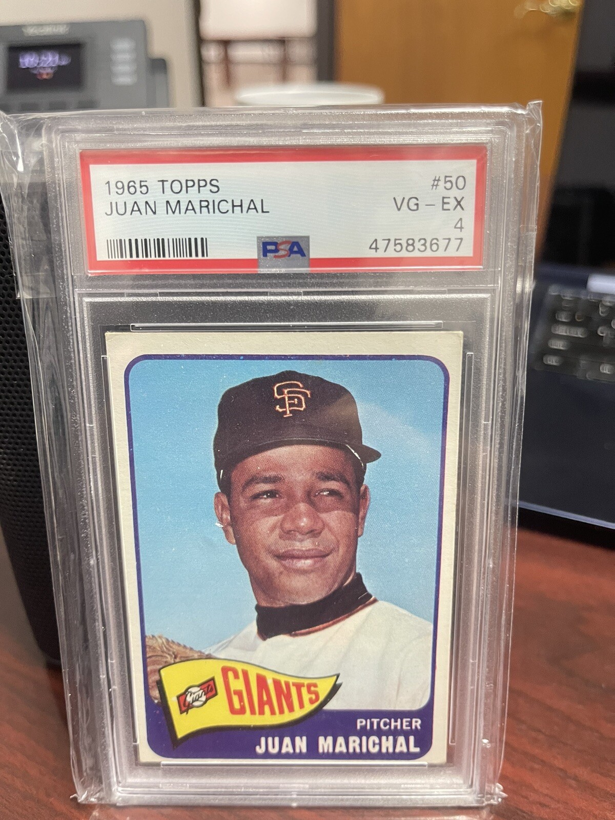 1965 Topps - Juan Marichal (#50) San Francisco Giants PSA 4 VG-EX | eBay