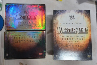 WWE / WWF Wrestlemania The Complete Anthology 1985-2005 20 Disk Box Set ...