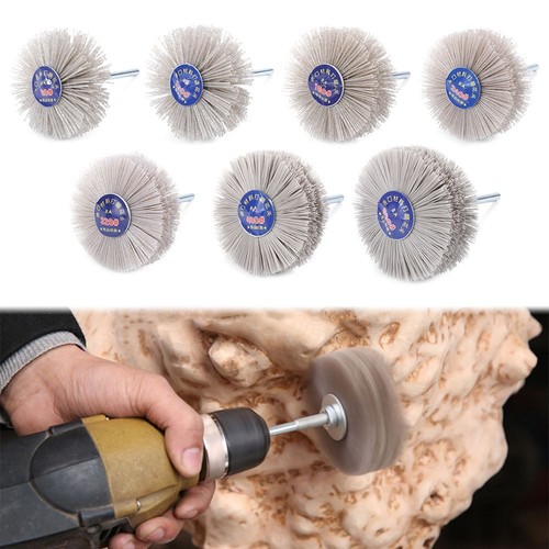Drill Flower Head Abrasive Wire Grinding Deburring Grinder Nylon Wheel ...