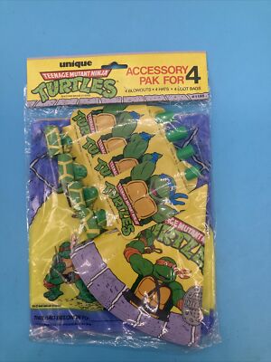TMNT Accessory Pak For 4 New | eBay