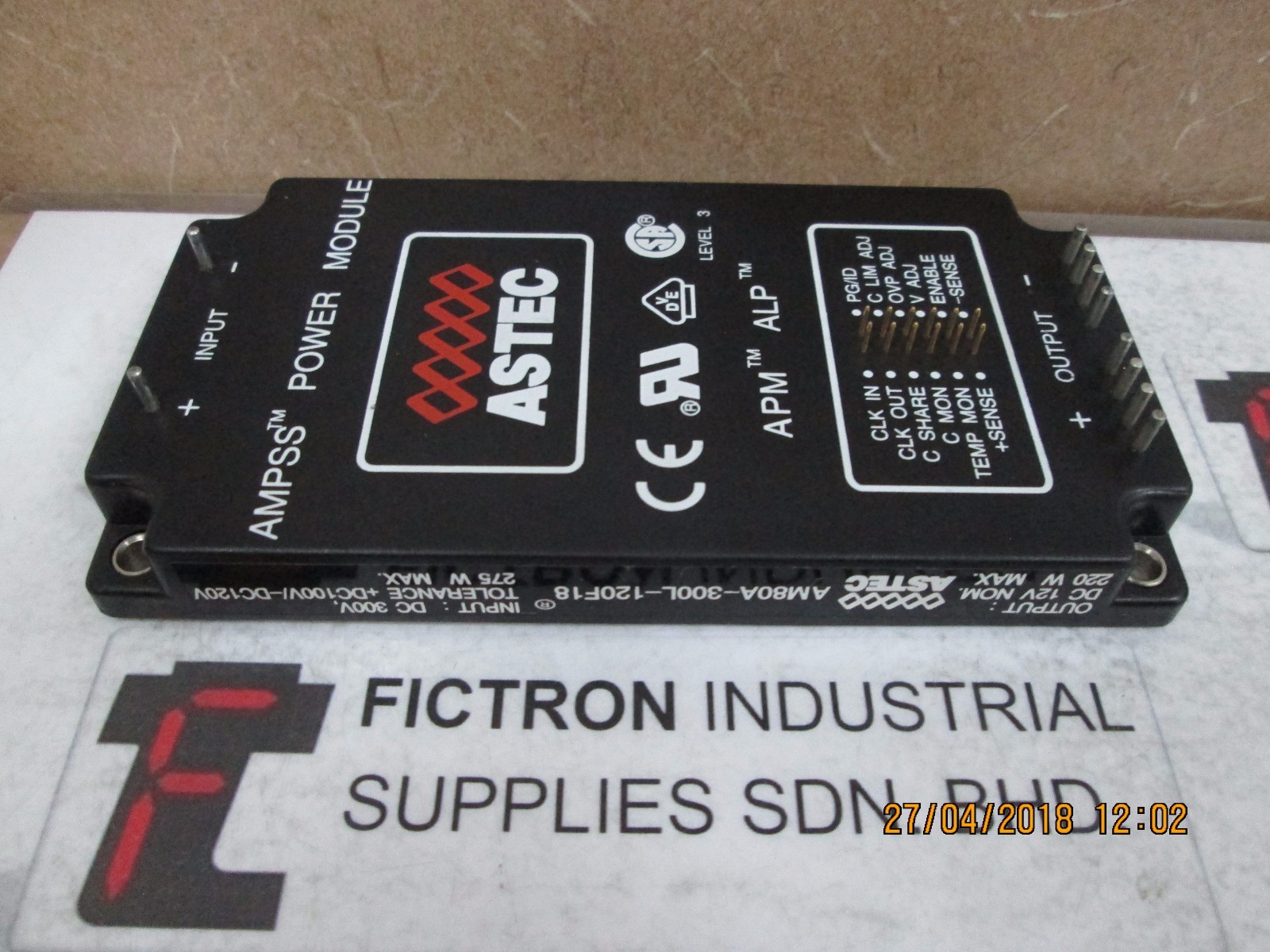 REFURBISHED 1PCS AM80A-300L-120F18 ASTEC DC-DC MODULE AM80A300L120F18 ...