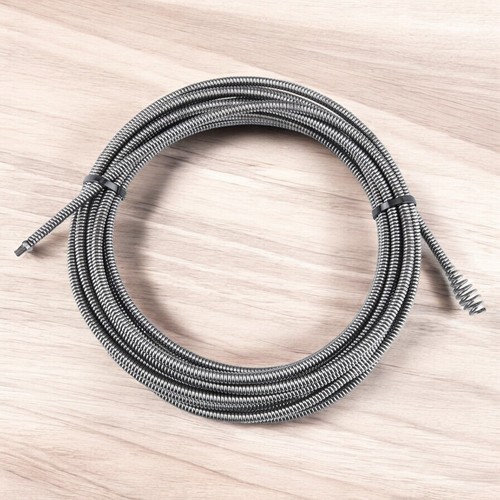 23 ft Drain Cleaner Replacement Cable 1/4" Gauge Ultra Flexible with ...
