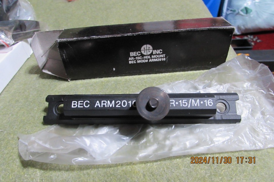 BEC BDC39x42AR Illuminated Rifle Scope with rings and carry handle ...