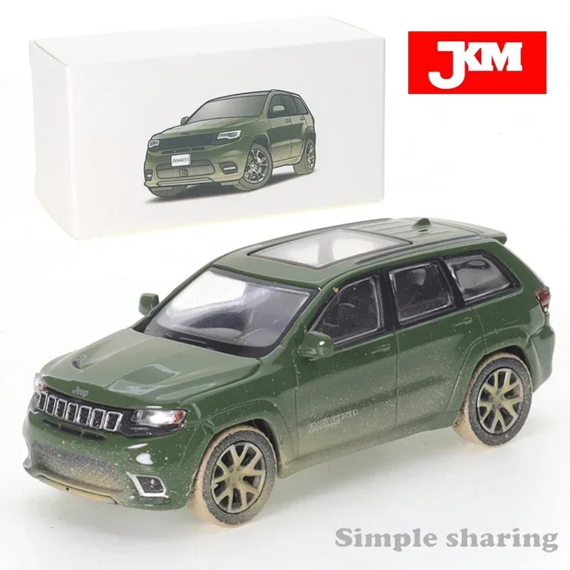 1/64 Jeep Grand Cherokee Trackhawk 2019 Model Car Diecast Toy Vehicle ...