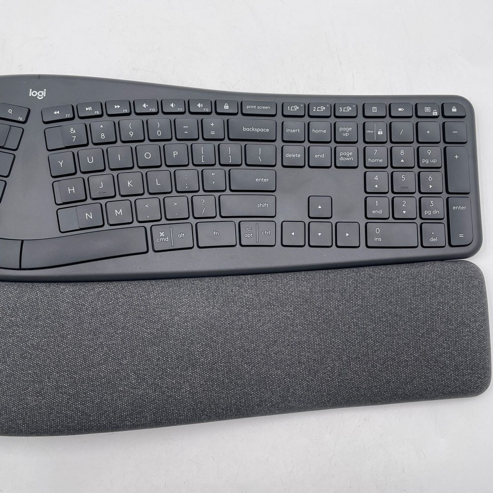 Logitech ERGO K860 Wireless Ergonomic Qwerty Keyboard - Split Keyboard ...
