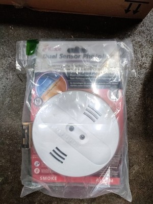 Kidde PI9010 Battery Operated Dual Sensor Ion Photo Smoke Alarm ...