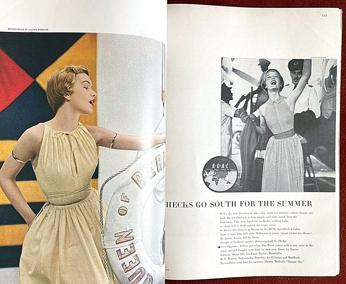 Lillian Bassman Junior Bazaar