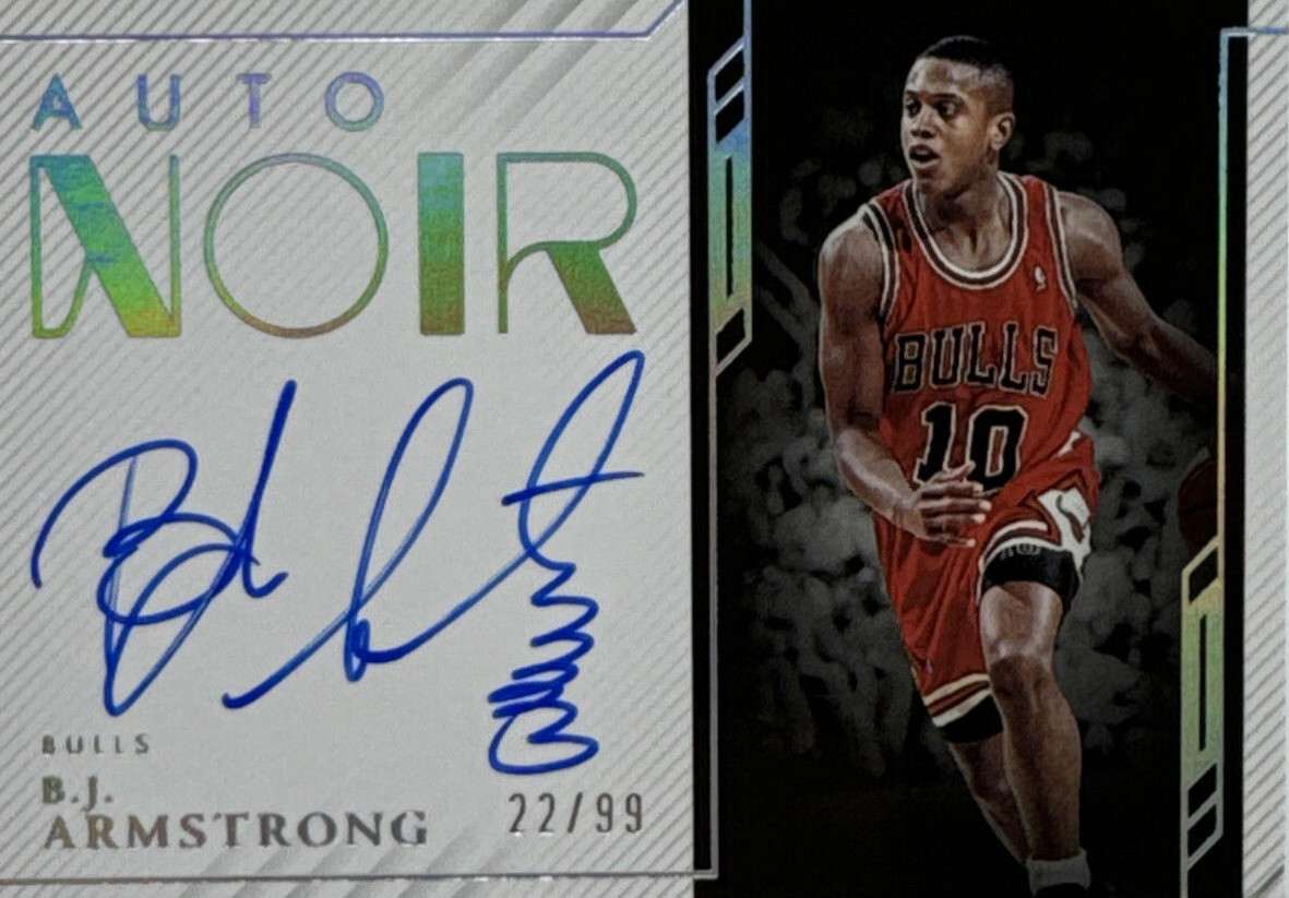 2022-23 Panini Noir - Snapshot Signatures #SNP-BJA B.J. Armstrong /99 (AU) for sale online | eBay