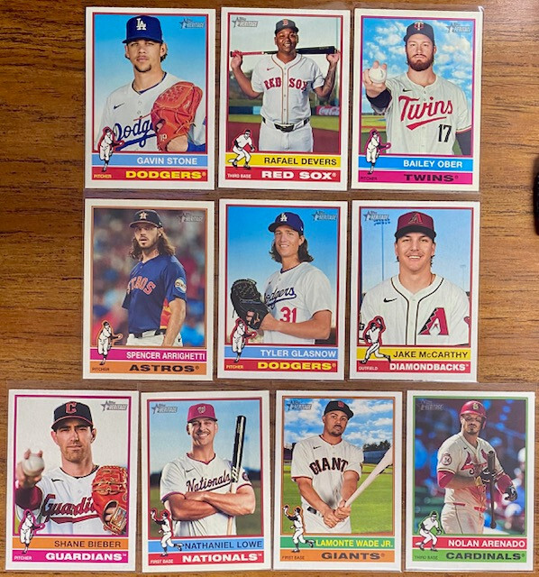 2025 Topps Heritage Short Print Lot (19) - Rookie/All-Stars - NO ...