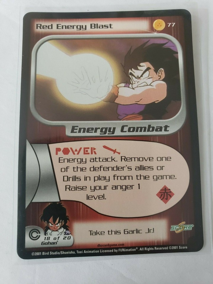Dragon Ball Z CCG - Trunks Saga (2001) - You Pick (individual cards ...