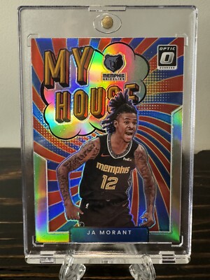 2021-22 Panini Donruss Optic My House Silver Ja Morant #12 Grizzlies | eBay