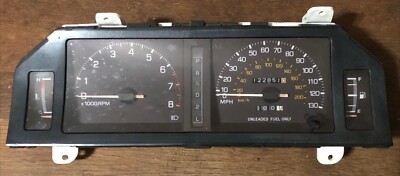 1985-1986 TOYOTA CRESSIDA GAUGE CLUSTER OEM ANALOG MX73 | eBay