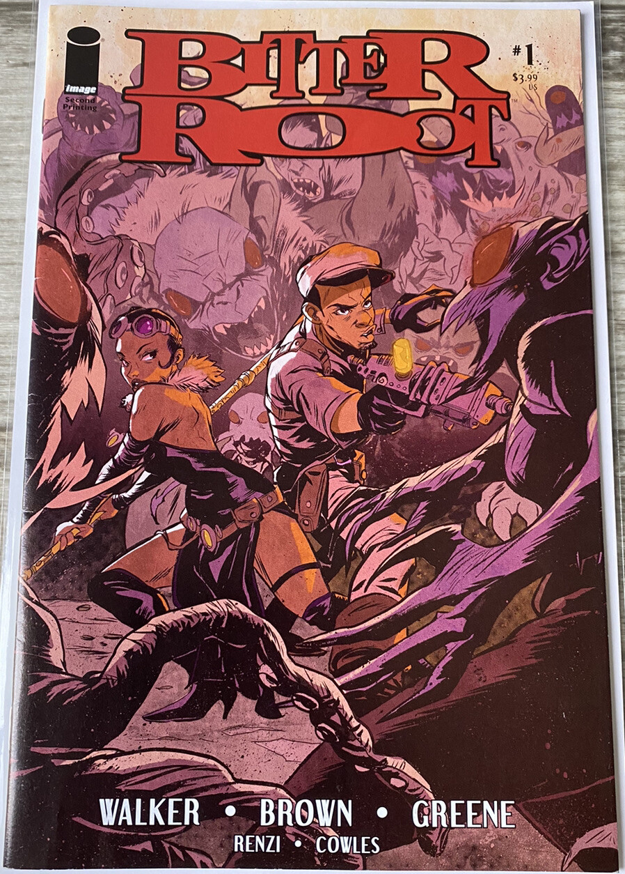 BITTER ROOT #1 (2018) Image 2nd Print Variant NM Only 814 Printed ...