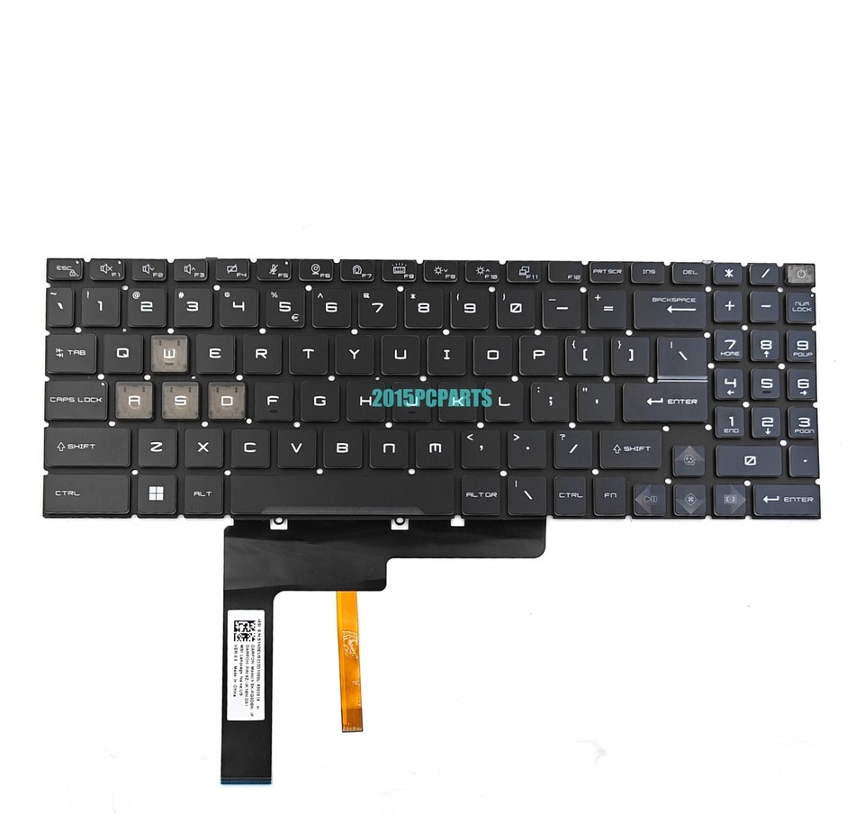 New MSI Pulse 15 B13VFK B13VGK Pulse 17 B13VFK B13VGK Keyboard RGB ...