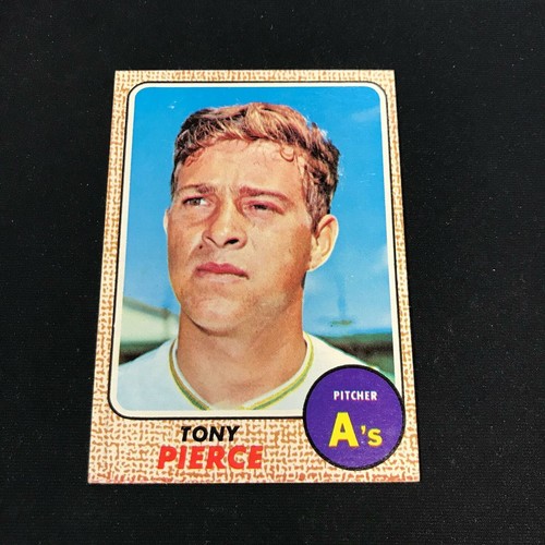 1968 Topps #38 TONY PIERCE Oakland Athletics EXMT *JY06A | eBay
