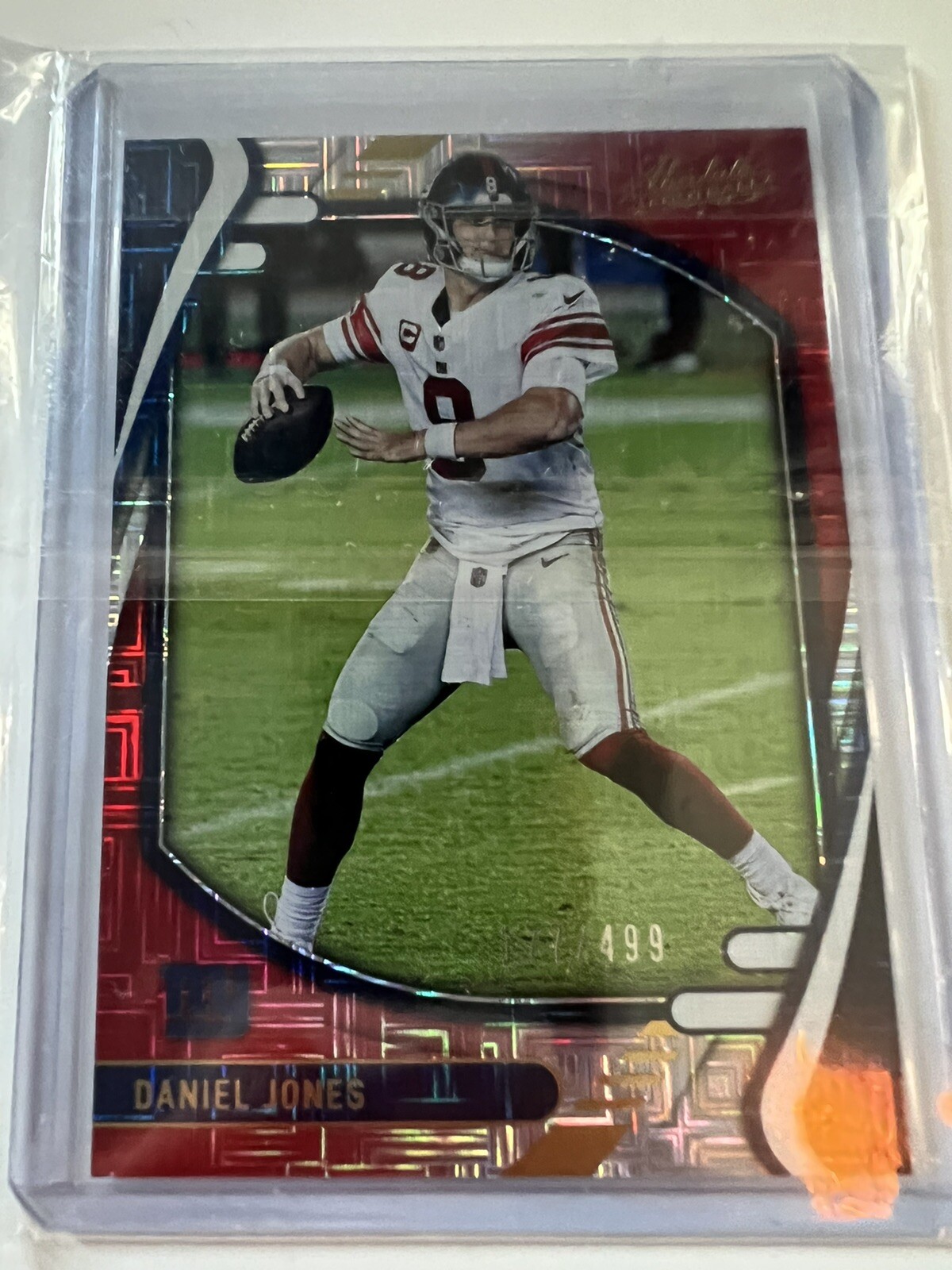 2021+Panini+Absolute+-+Red+Squares+%2322+Daniel+Jones+%2F499 for sale ...