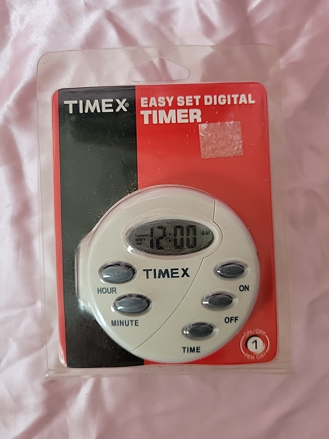 Timex Model 12/874 Easy Set Digital Timer 600 Watt Digital LCD Display ...